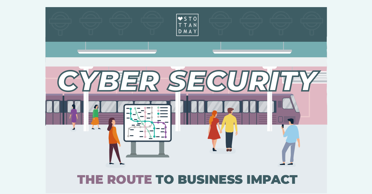 Cyber Security Infographic: The Route to Business Impact